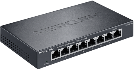 SG108 Pro 8口全千兆智能网管交换机 - 水星网络官方网站